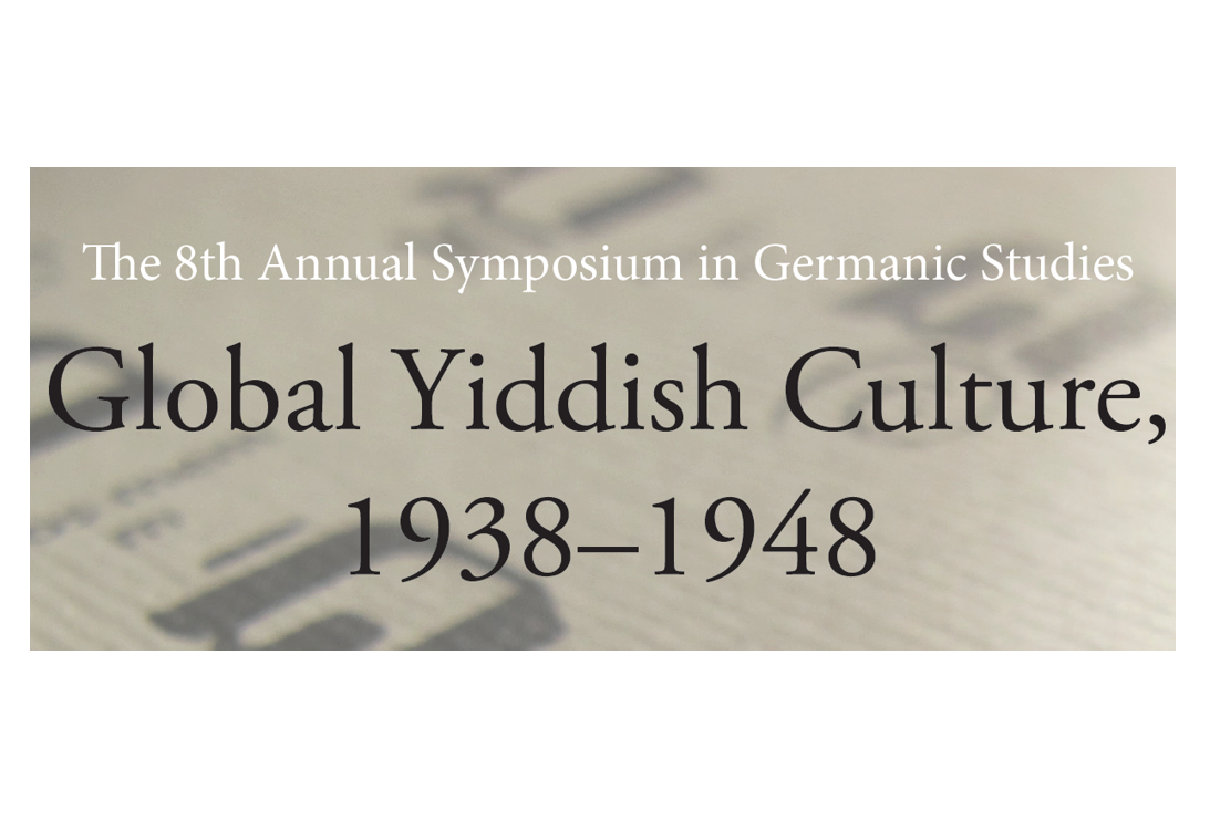 Global Yiddish Culture in 1938 – 1948 Uoft German